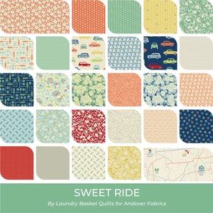 Sweet Ride by Edyta Sitar of Laundry Basket Quilts for Andover Fabrics ...