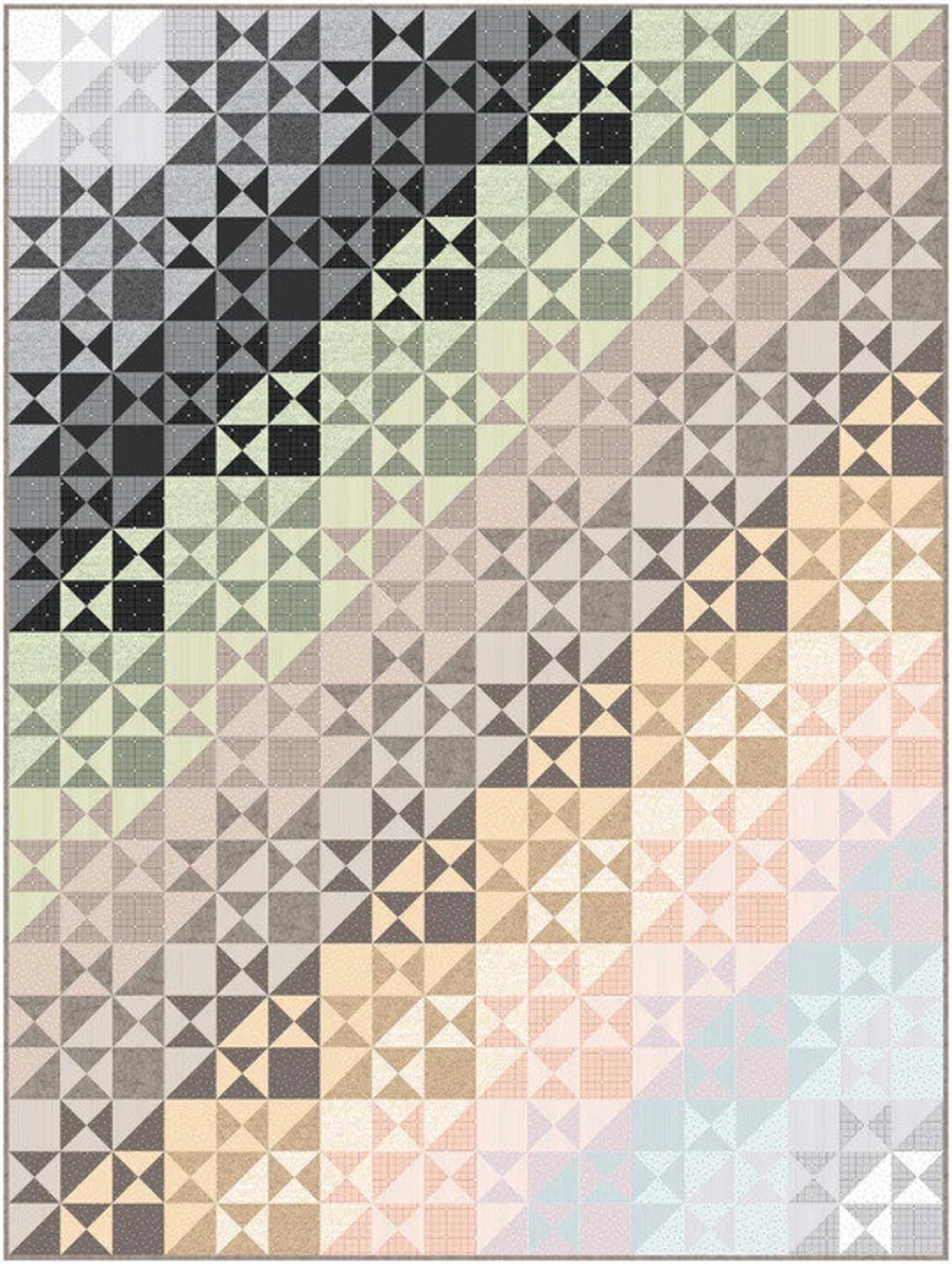 Splendid Split Stars - Quilt PATTERN - by Patti's Patchwork - Multiple ...