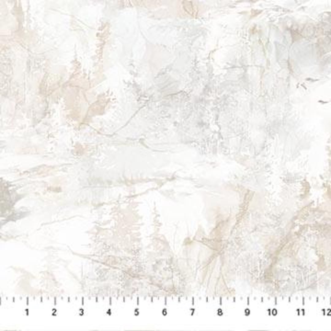 Highland View White Multi Tree Blender Fabric - Yardage - by Deborah ...