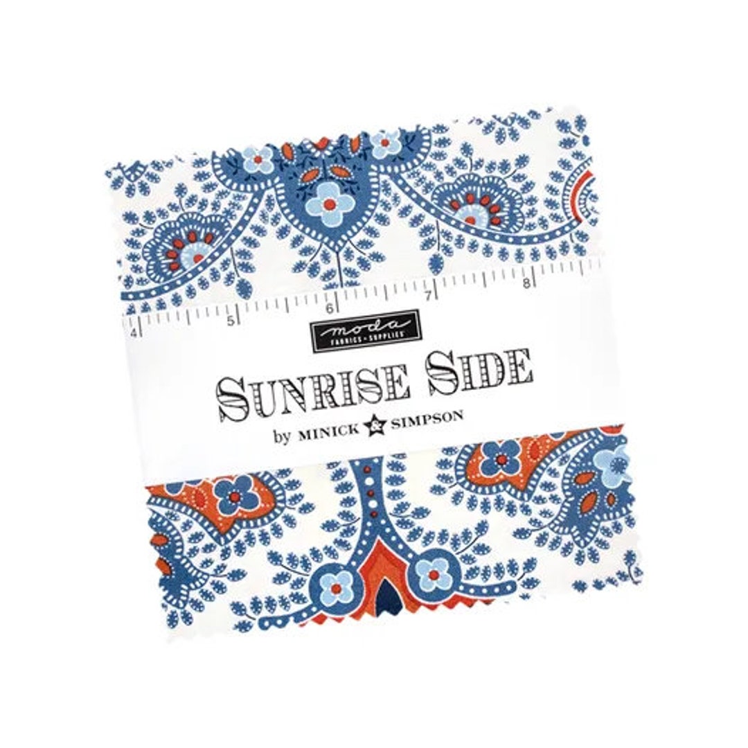 Sunrise Side - Charm Pack - 5" Squares. 42/pkg - Designed by Minick ...