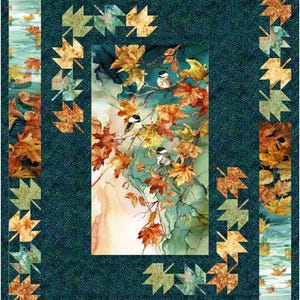 Autumn Blaze - Quilt PATTERN - by Patti's Patchwork - Multiple Sizes ...