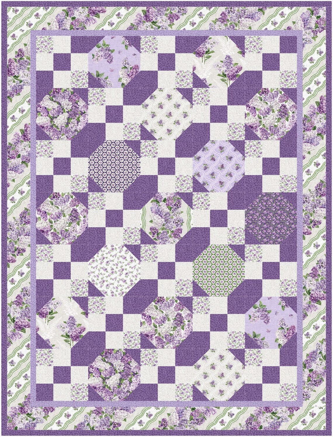 Anna's Garden - Quilt PATTERN - by Morning Glory Designs - Reeze Hanson ...