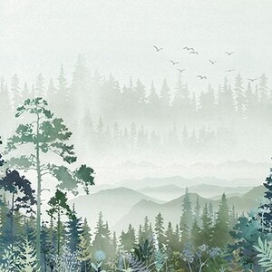 Tree Line Quilt KIT - Features Tree Line Panels by Hoffman & Quilters ...