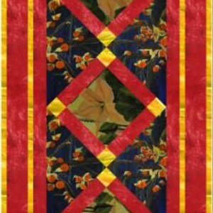 Five Gables - Runner PATTERN -by Laureen Smith - Tourmaline & Thyme ...