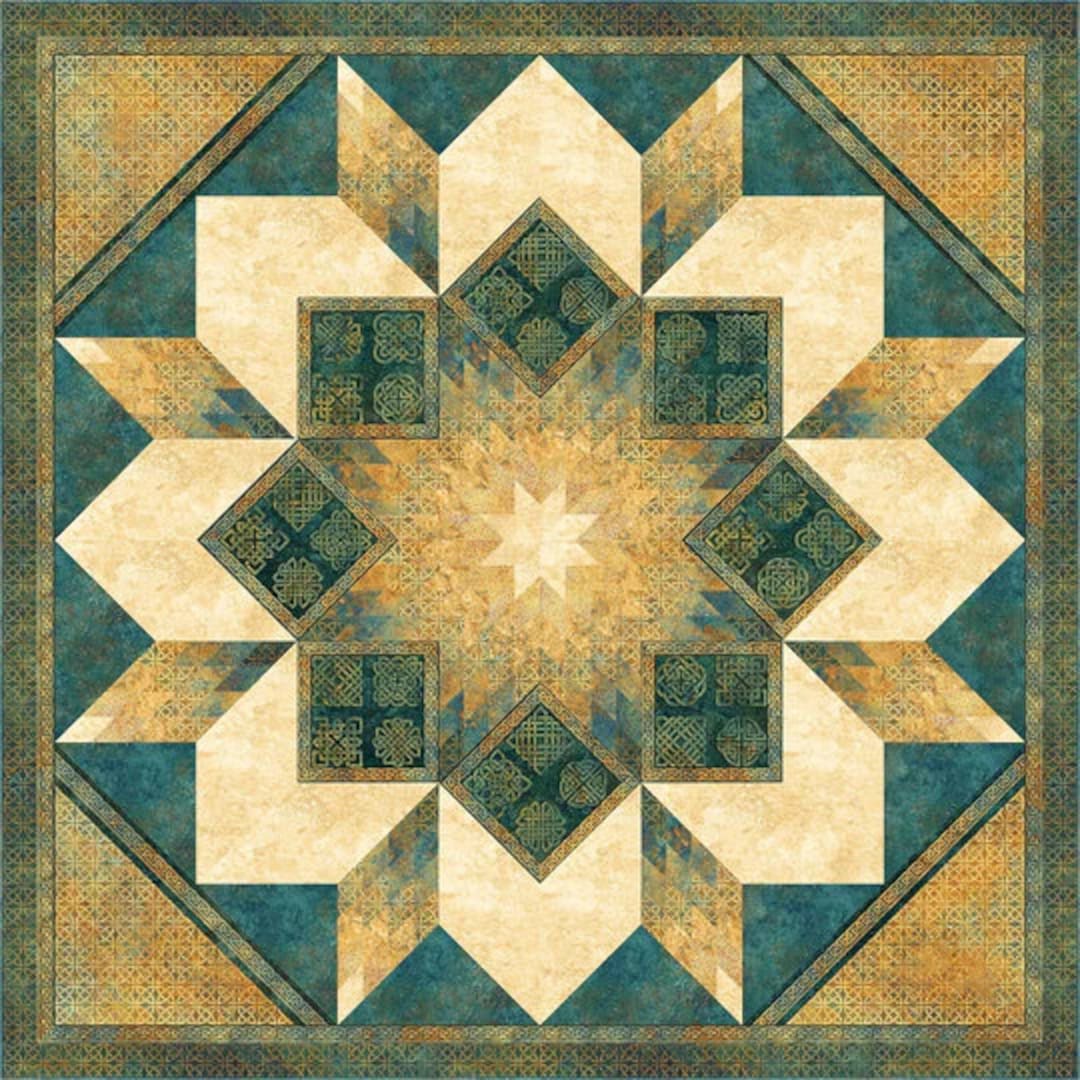 Solstice Star - Quilt PATTERN - by Patti's Patchwork - Multiple Sizes ...