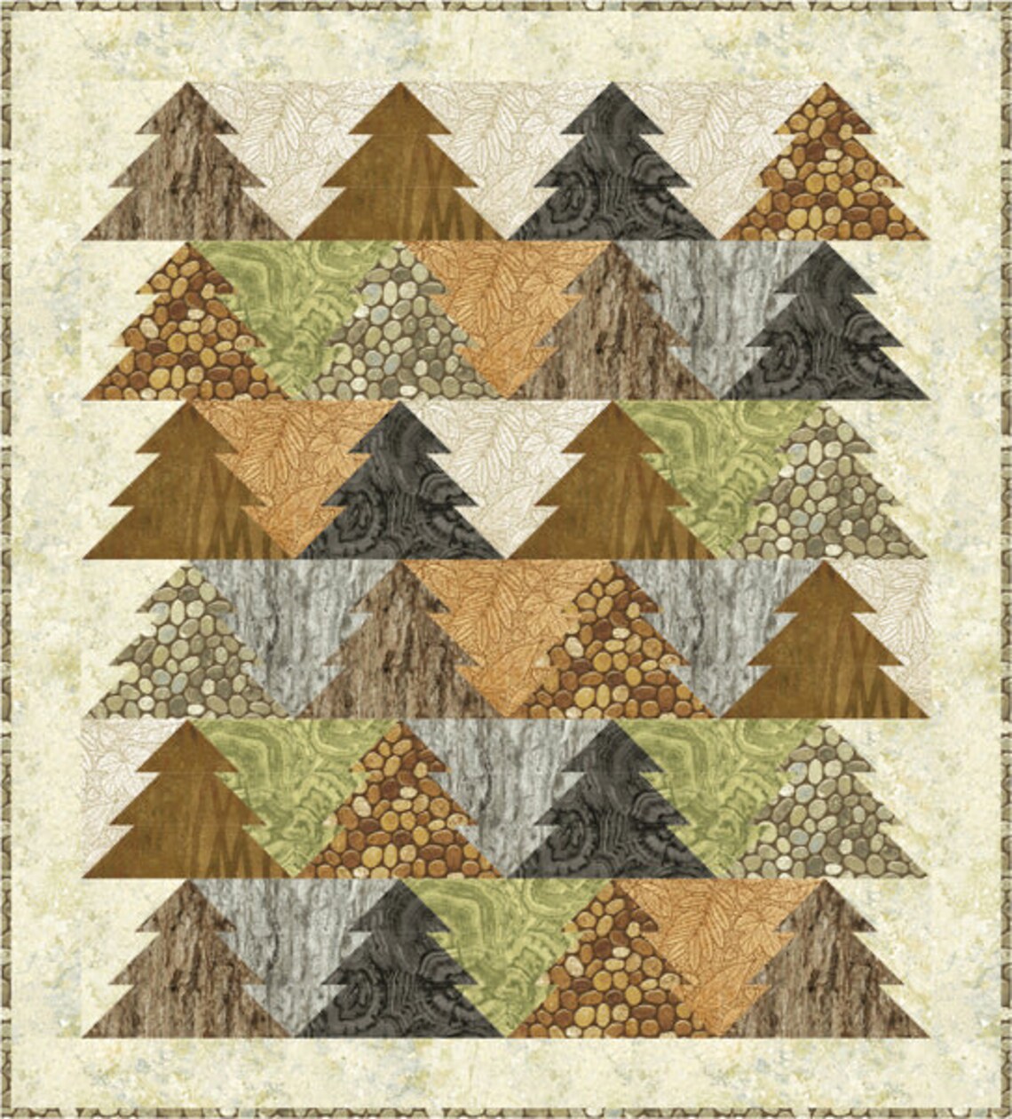 Woodland Trees- Quilt PATTERN - by Patti's Patchwork - Trees - Jelly ...