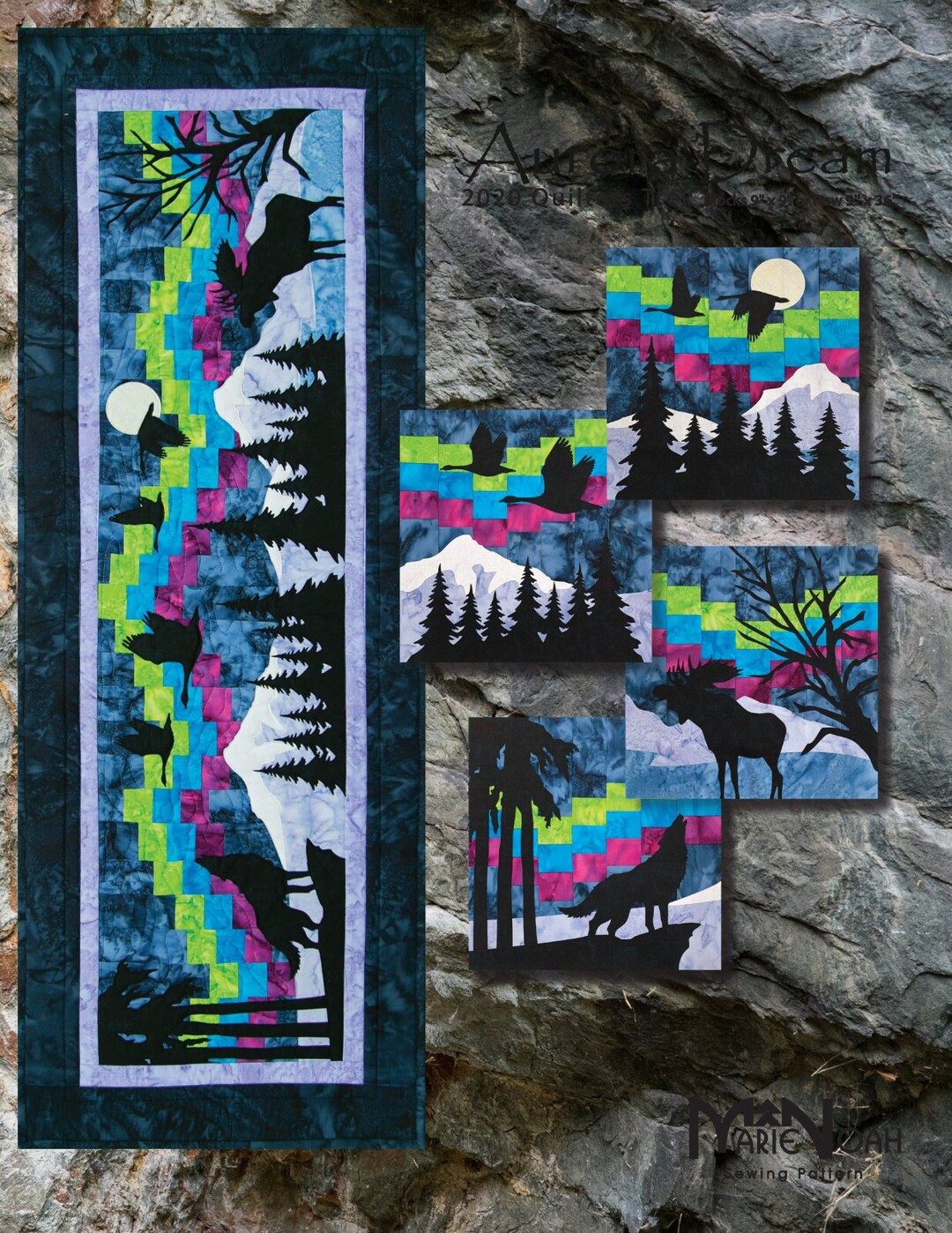 Aurora Dream PATTERN - by Marie Noah at Northern Threads - Finished ...