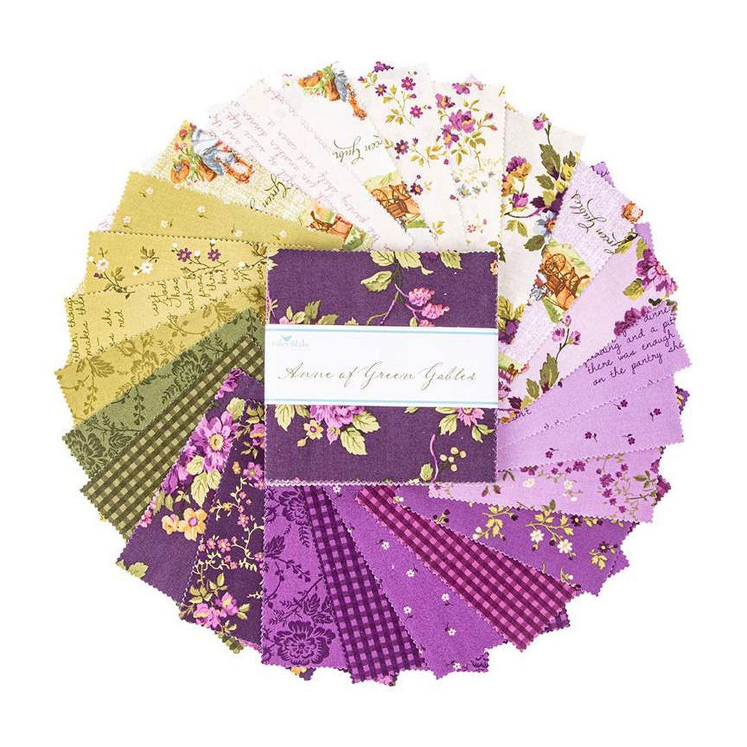 Anne of Green Gables Charm Pack 42 5 Squares Charms for Riley Blake Designs 5-13850-42 - Etsy