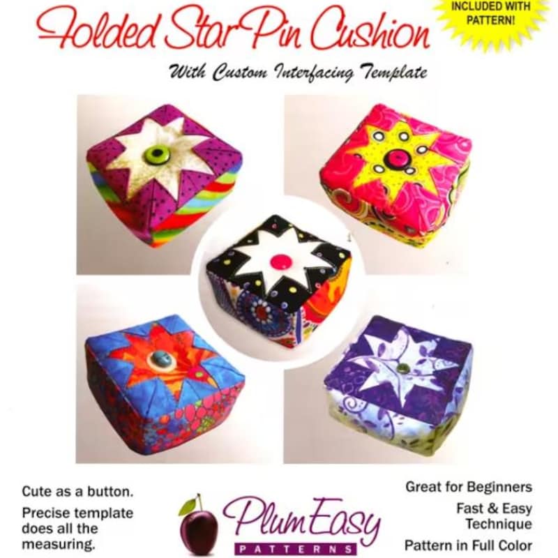 Star Pincushion - Etsy