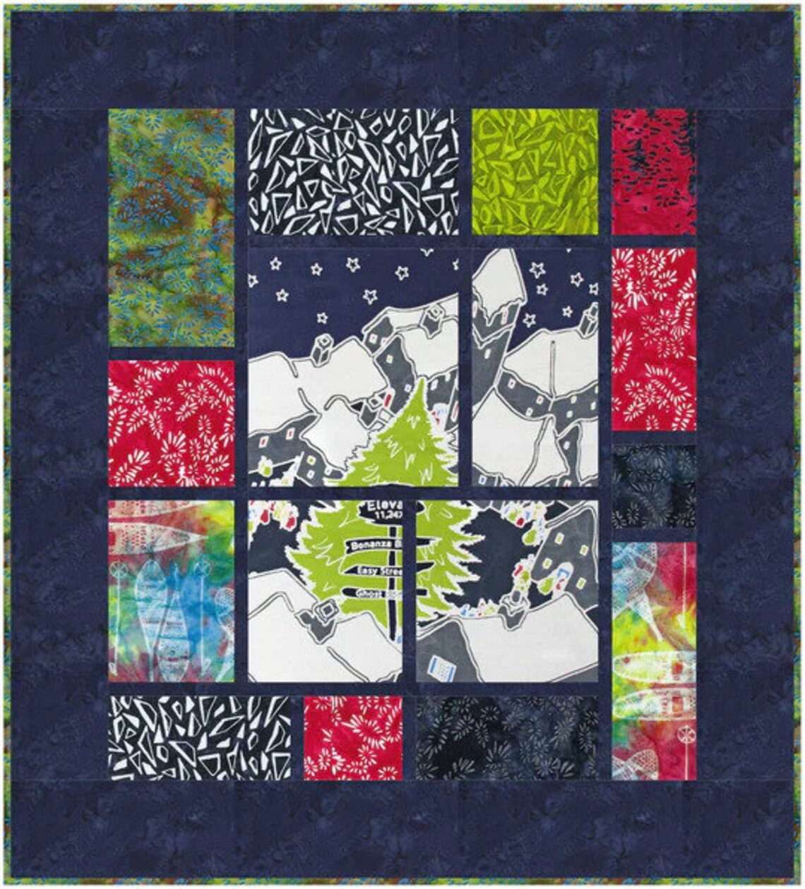 Après Ski Quilt PATTERN by Patti's Patchwork Panel - Etsy