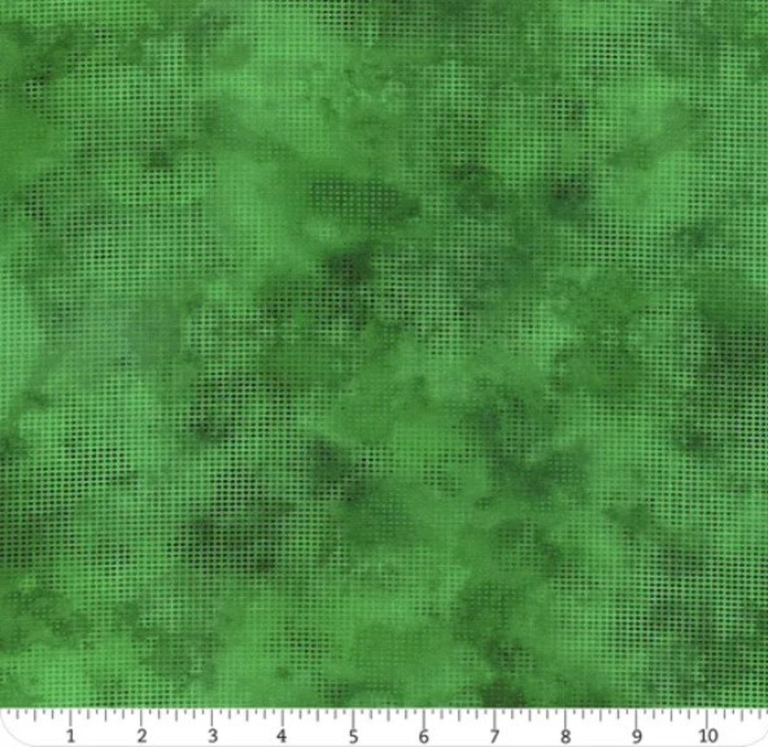 Dit Dot Evolution - Emerald - Yardage - Jason Yenter - in the Beginning - Tonal, Blender, Teal ...