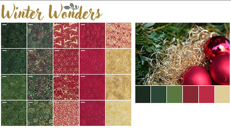 Winter Wonders - Batik Charm Pack - (42) 5" Squares - Stacker - by ...