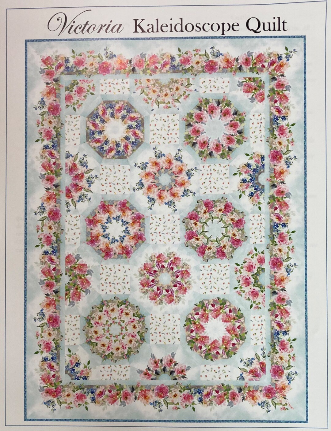 Victoria - Kaleidosope Quilt PATTERN - Jason Yenter - in the Beginning ...