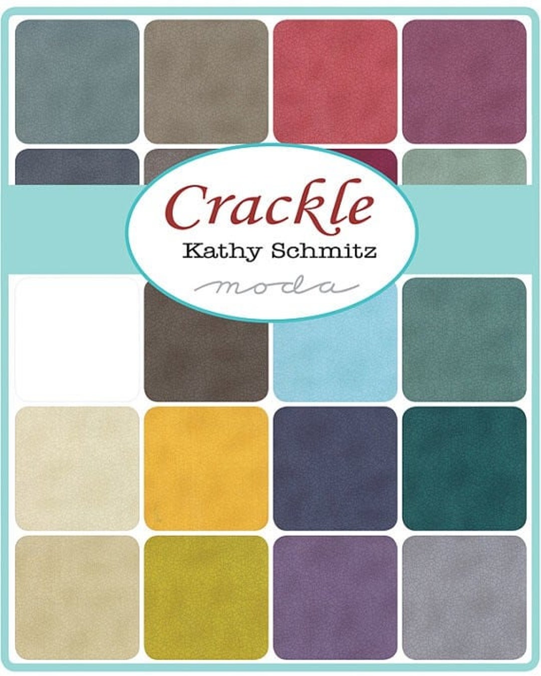 Crackle 5 Squares Charm Pack Stacker 42/pkg Designed by Kathy Schmitz ...
