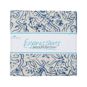 Expressions Batiks Majesty 10" Stacker - Batik Layer Cake - 10-MAJST-42 ...