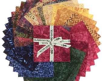 Island Batiks Squares - Etsy