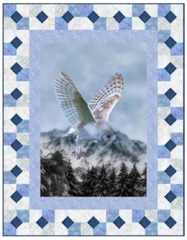 Beloved Owl Quilt Kit - Pattern by Bear Hug Quiltworks - Call of the ...
