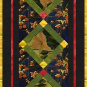Five Gables - Runner PATTERN -by Laureen Smith - Tourmaline & Thyme ...