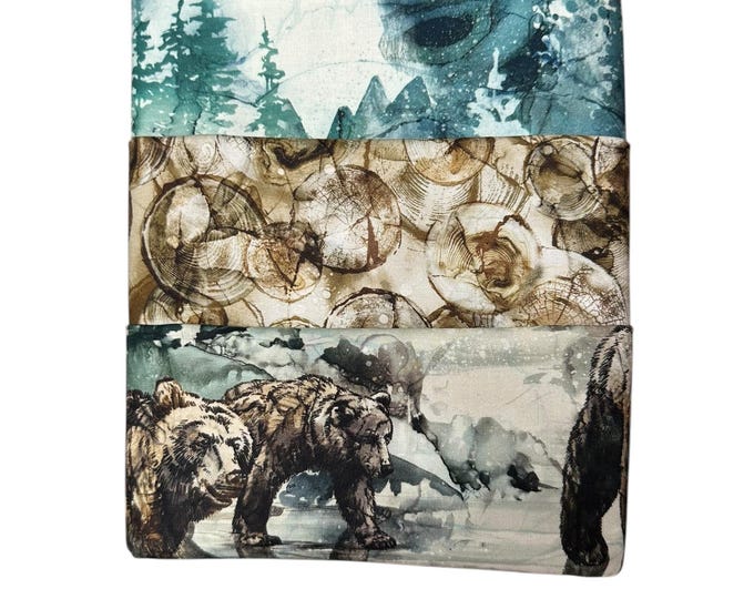 3 Yard Bundle Featuring Northern Peaks by Northcott 3 36 X 43 Pieces ...