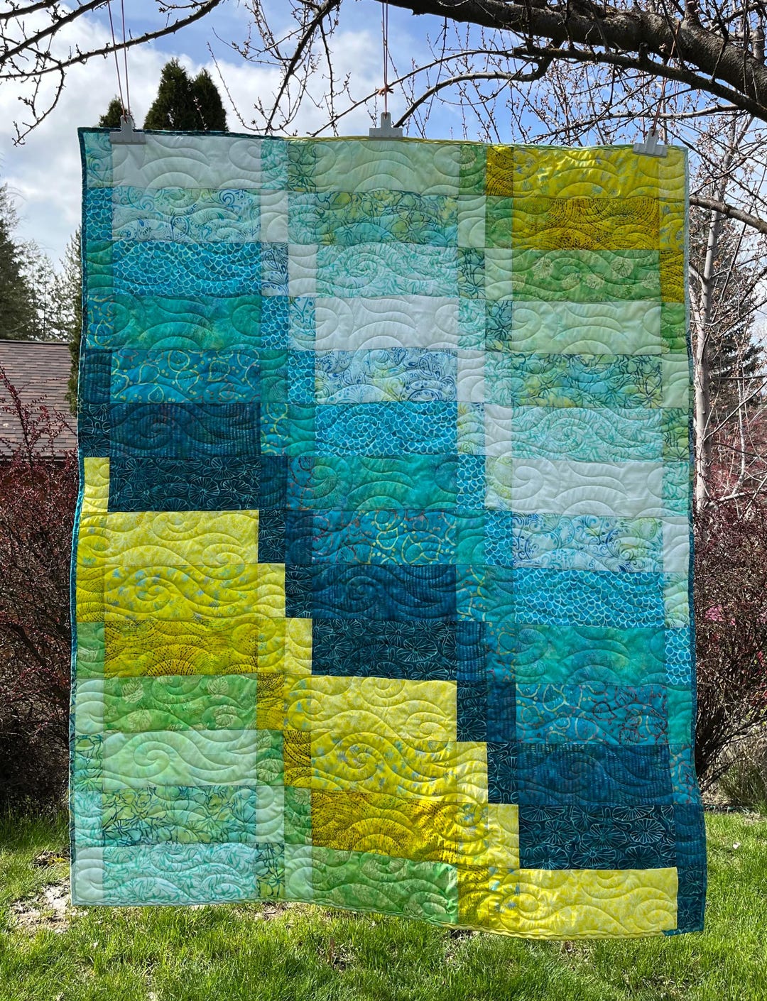 Rio Samba SPLASH! - Quilt KIT - Features Villarosa Pattern & Splash ...