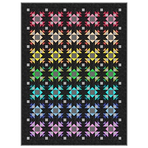Summer Cactus Blooms - Quilt PATTERN - by Laureen Smith, Tourmaline ...