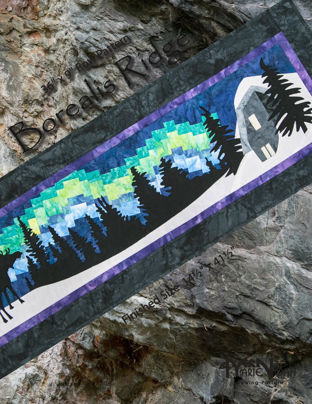 Borealis Ridge Laser Cut KIT - by Marie Noah at Northern Threads - 36 ...