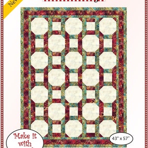 Chain Reaction - 3 Yard Quilt Pattern - by Fran Morgan of Fabric Cafe ...