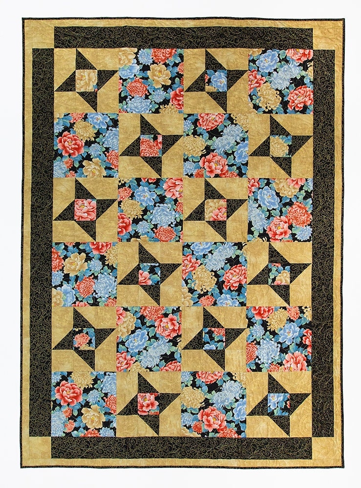Quick 'n Easy - 3 Yard Quilts - PATTERN Book - by Donna Robertson ...