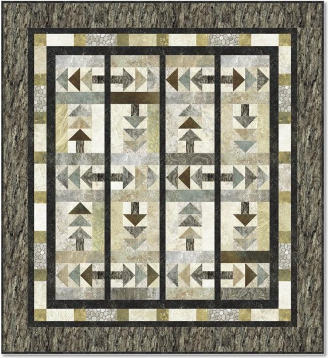 Alpine Forest - Quilt PATTERN - Pine Tree Country Quilts - 52" X 57 ...