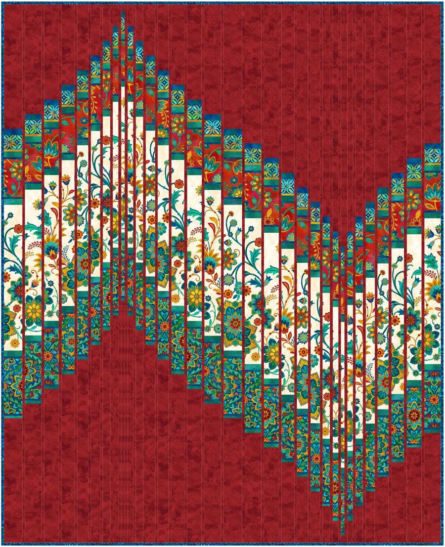 Crescendo - Quilt PATTERN - by Patti's Patchwork - Multiple Sizes - Bargello - Etsy