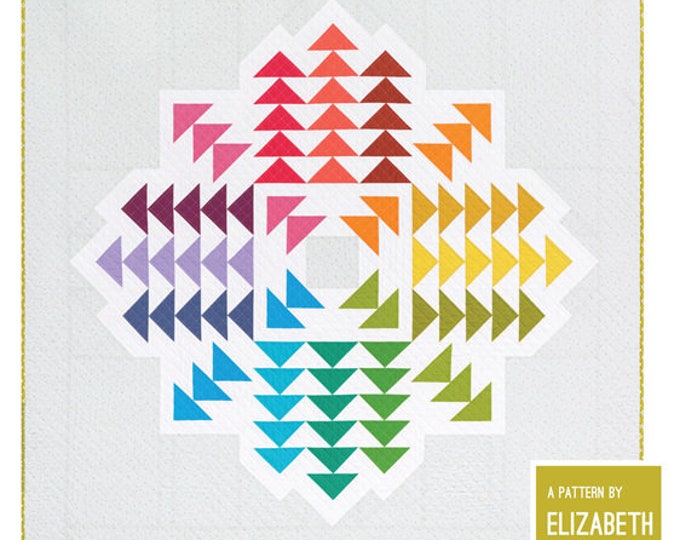 Crystal Cluster - Quilt KIT - Pattern by Elizabeth Hartman - 70" X 70 ...