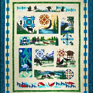 Raven’s Cache PATTERN - by Marie Noah at Northern Threads - Fits 18" X ...