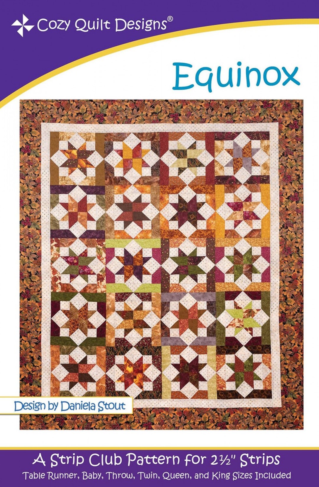 Equinox - Quilt Pattern - by Daniela Stout, Cozy Quilt Designs ...