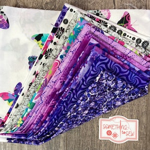 Purple Appeal - HALF YARD Bundle - (10) Half Yards From in the Beginning Collections: Groovy ...