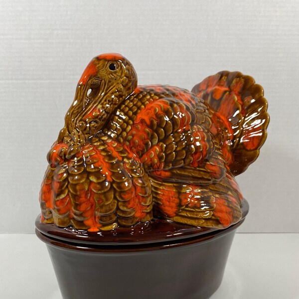 Turkey Cookie Jar - Etsy