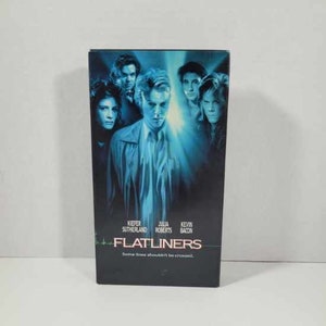 Vintage 1990 Flatliners VHS Video Tape - Starring: Kiefer Sutherland ...