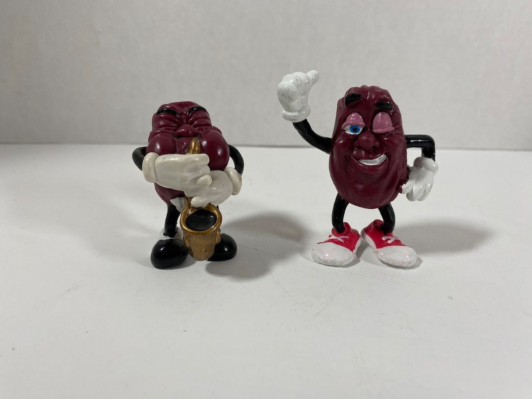 Vintage 1988 California Raisins 2.5” Toy Figure - Choice Of: Winking ...
