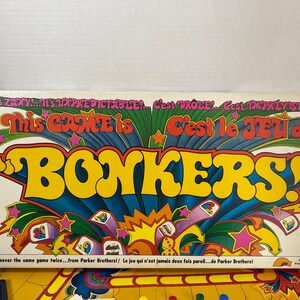 Vintage 1978 Bonkers Board Game - Collectible | Rainy Day Games ...