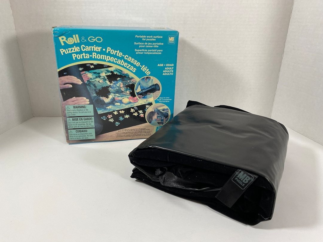 Milton Bradley Roll & Go Puzzle Carrier in Box - Collectible | Puzzle ...
