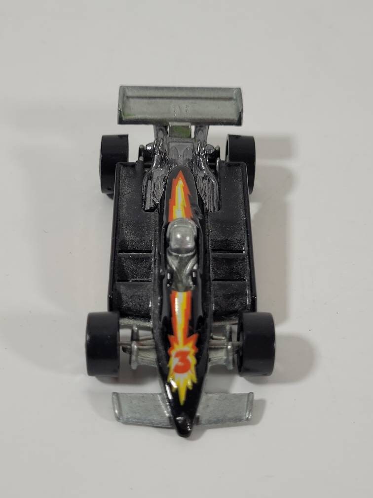 Vintage 1987 Hot Wheels Turbo Streak Black Race Car Die-cast - Etsy