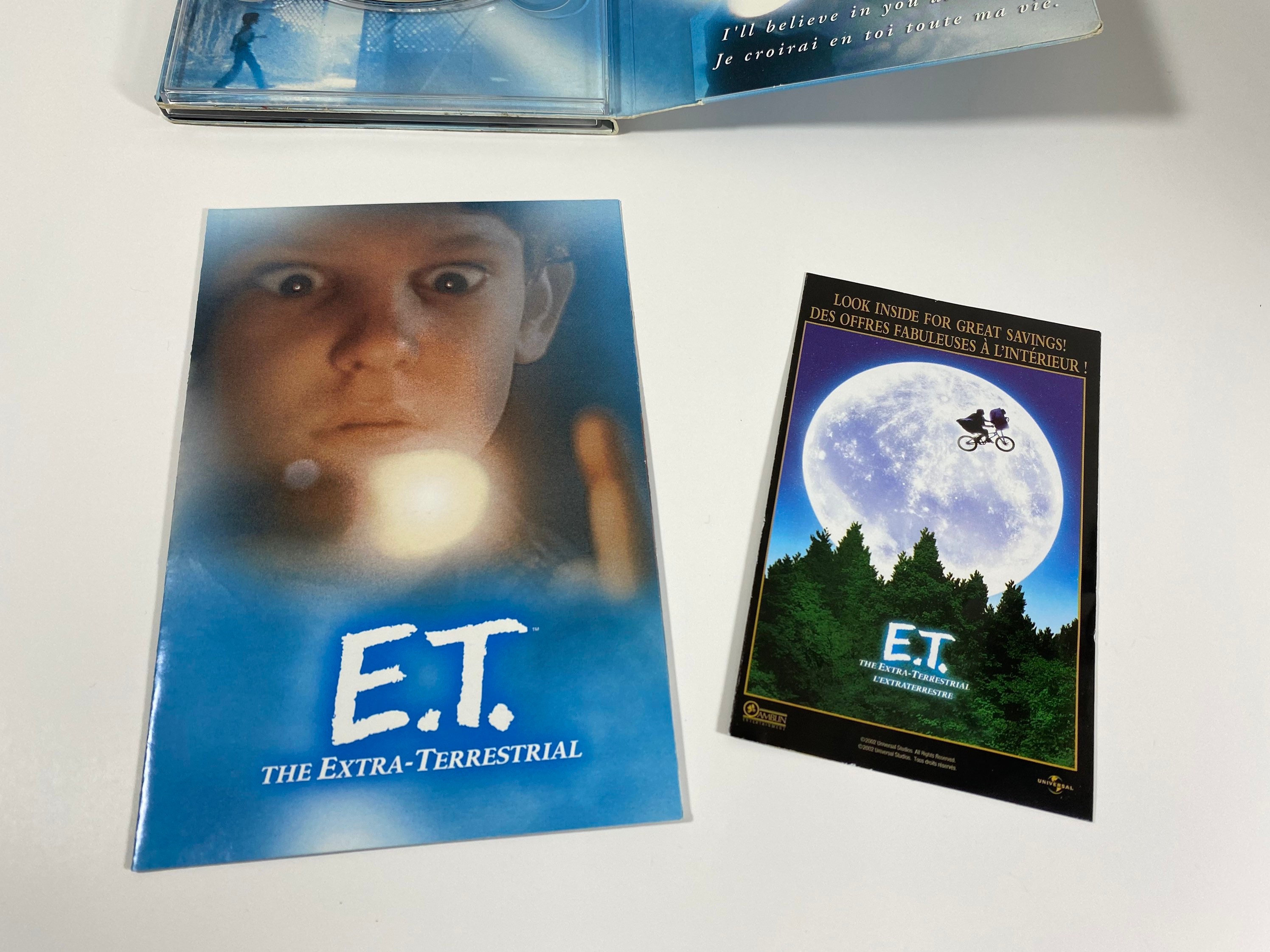 Retro 2002 E.T. the Extra-terrestrial 2-disc Limited Collector’s ...