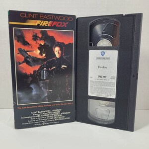 Vintage 1992 Firefox VHS Tape Clint Eastwood - Etsy