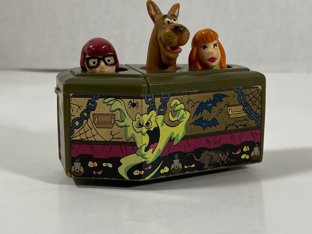 Vintage 1996 Scooby-doo Rolling Coffin Toy Figure -burger King Kids ...