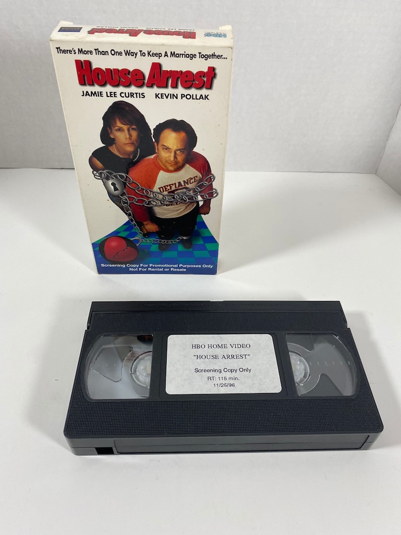 Vintage 1996 House Arrest •screening Copy• VHS Video Tape - Starring ...