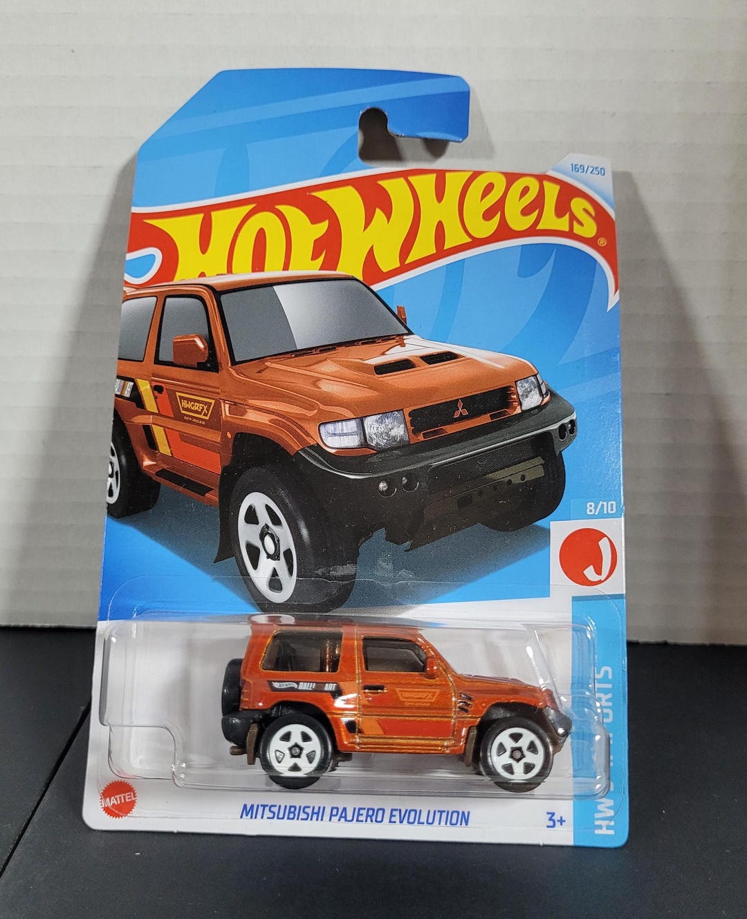 Retro Hot Wheels "mitsubishi Pajero Evolution" Die-cast Toy Car 1:64 ...