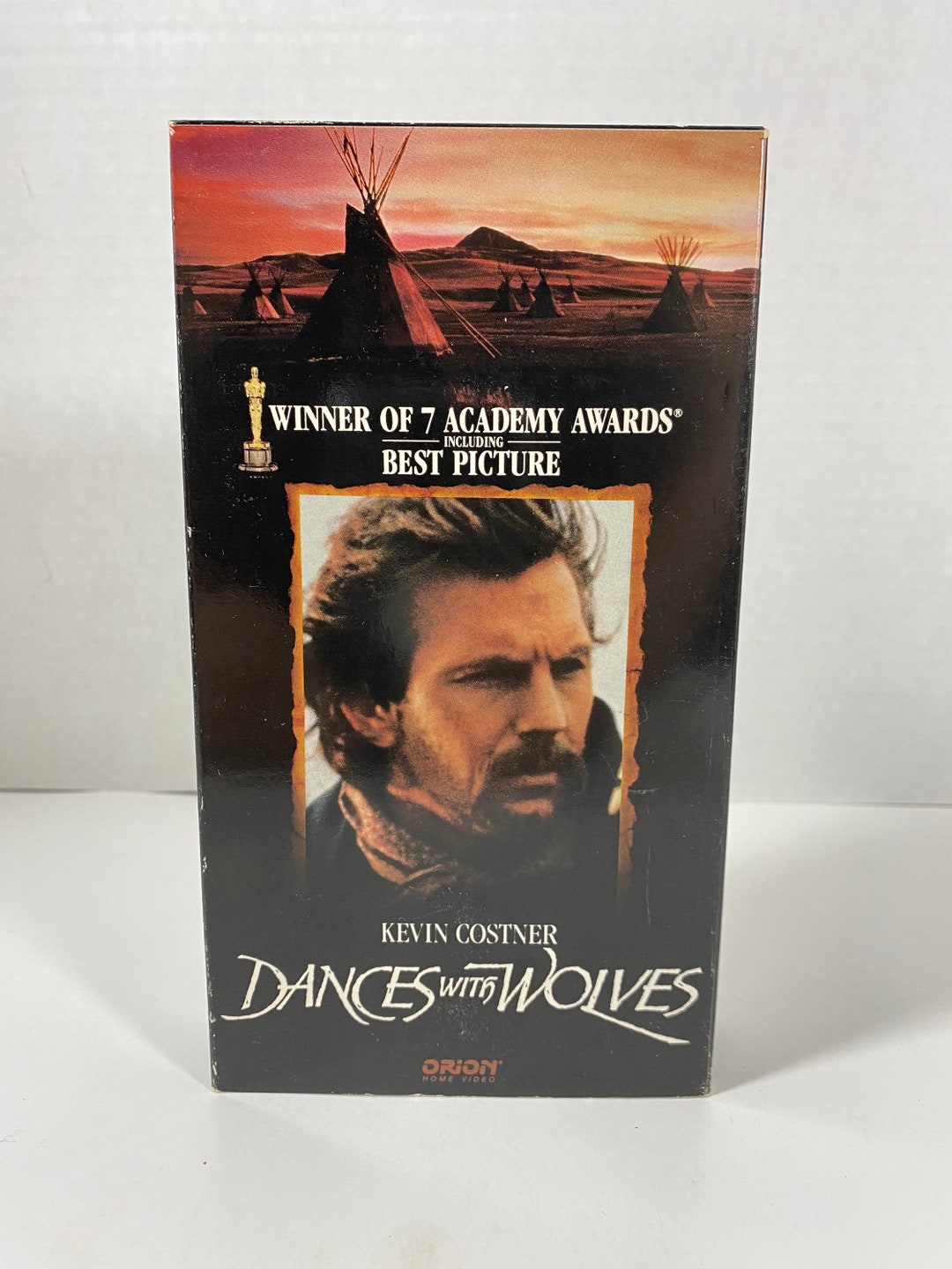 Vintage 1990 Dances With Wolves VHS Video Tape - Starring: Kevin ...