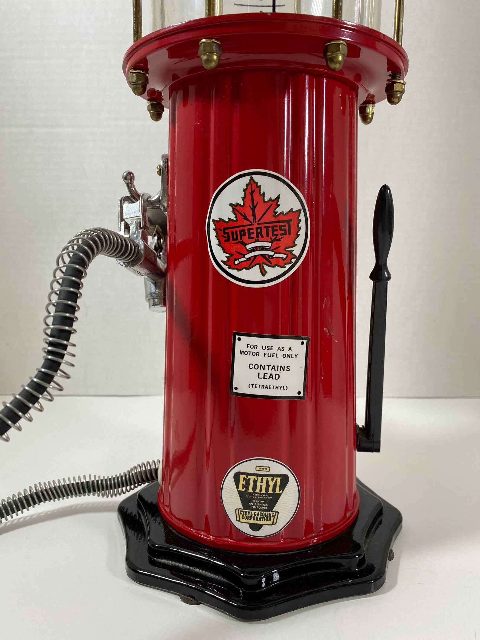 Vintage Supertest circa 1920s Replica Gas Pump Liquor - Etsy