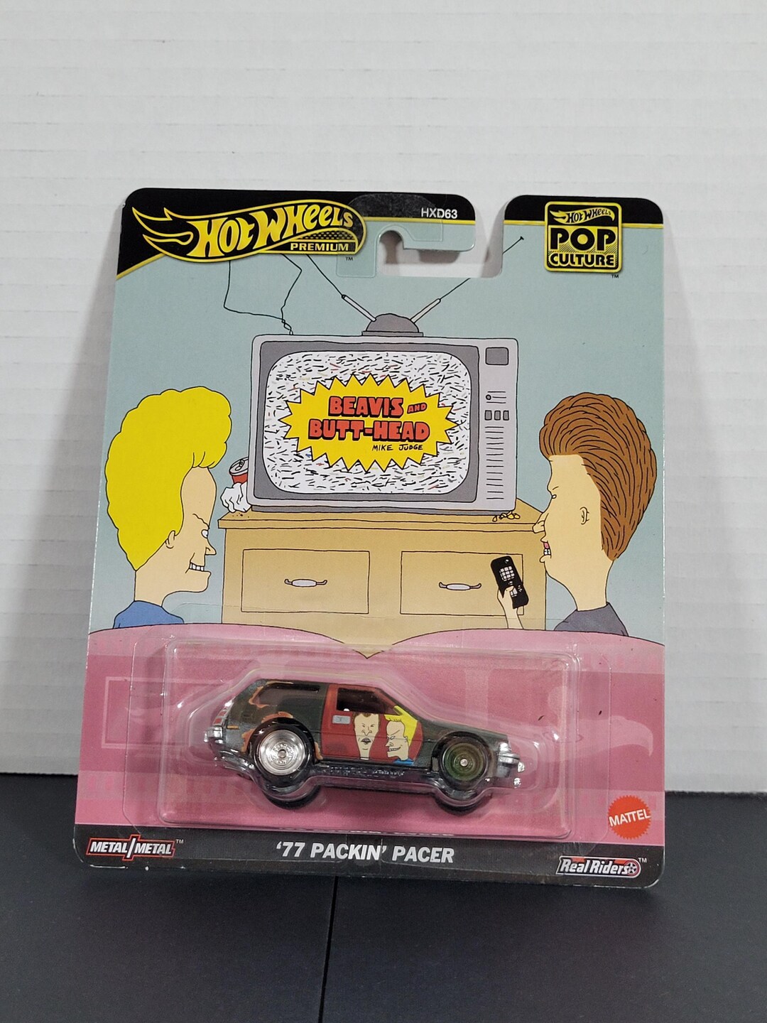 Hot Wheels Premium Pop Culture Beavis and Buttheads 1977 Packin Pacer ...