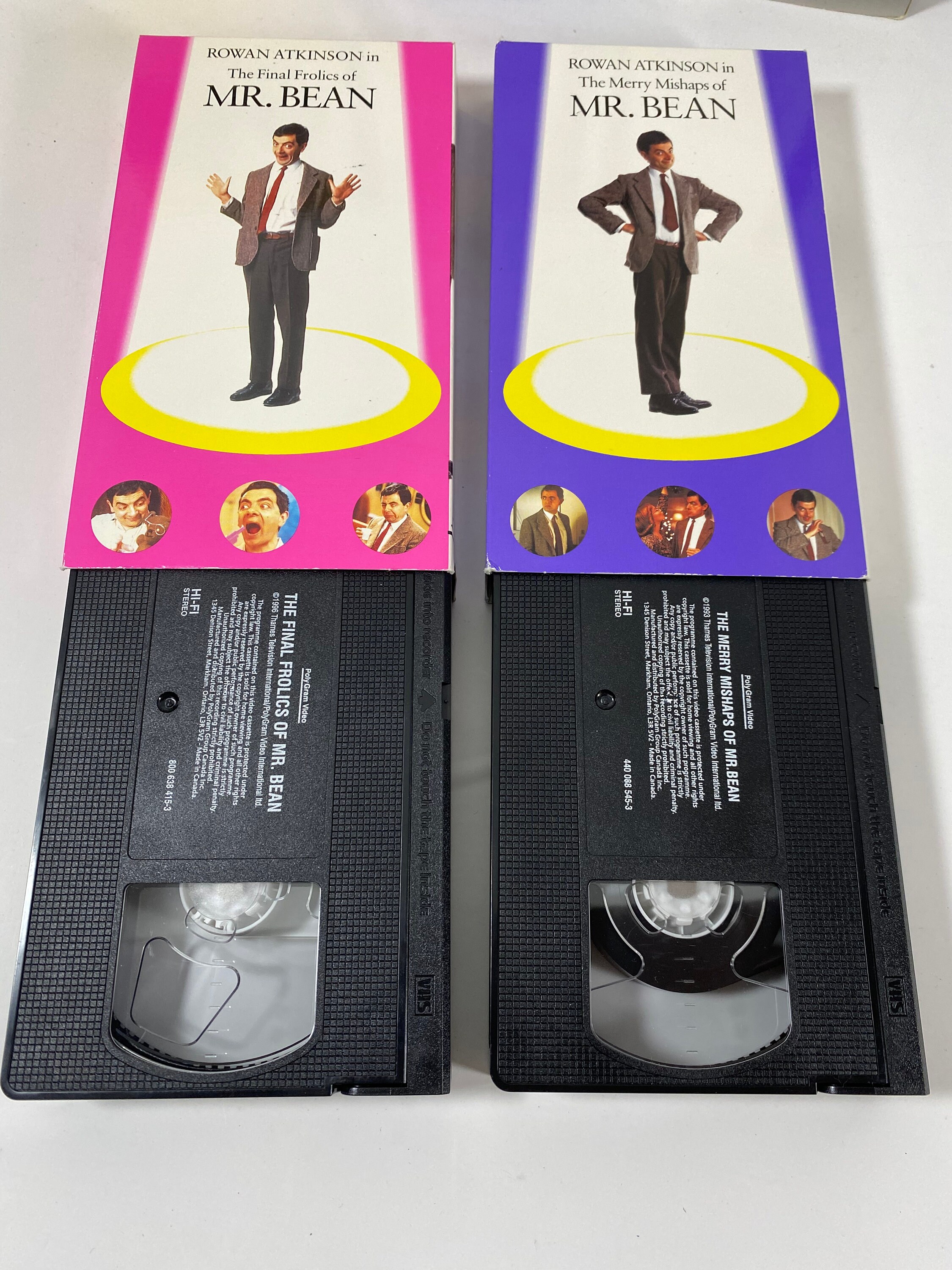 Vintage 1990s Mr. Bean VHS Choice Of: the Final Frolics - Etsy Singapore