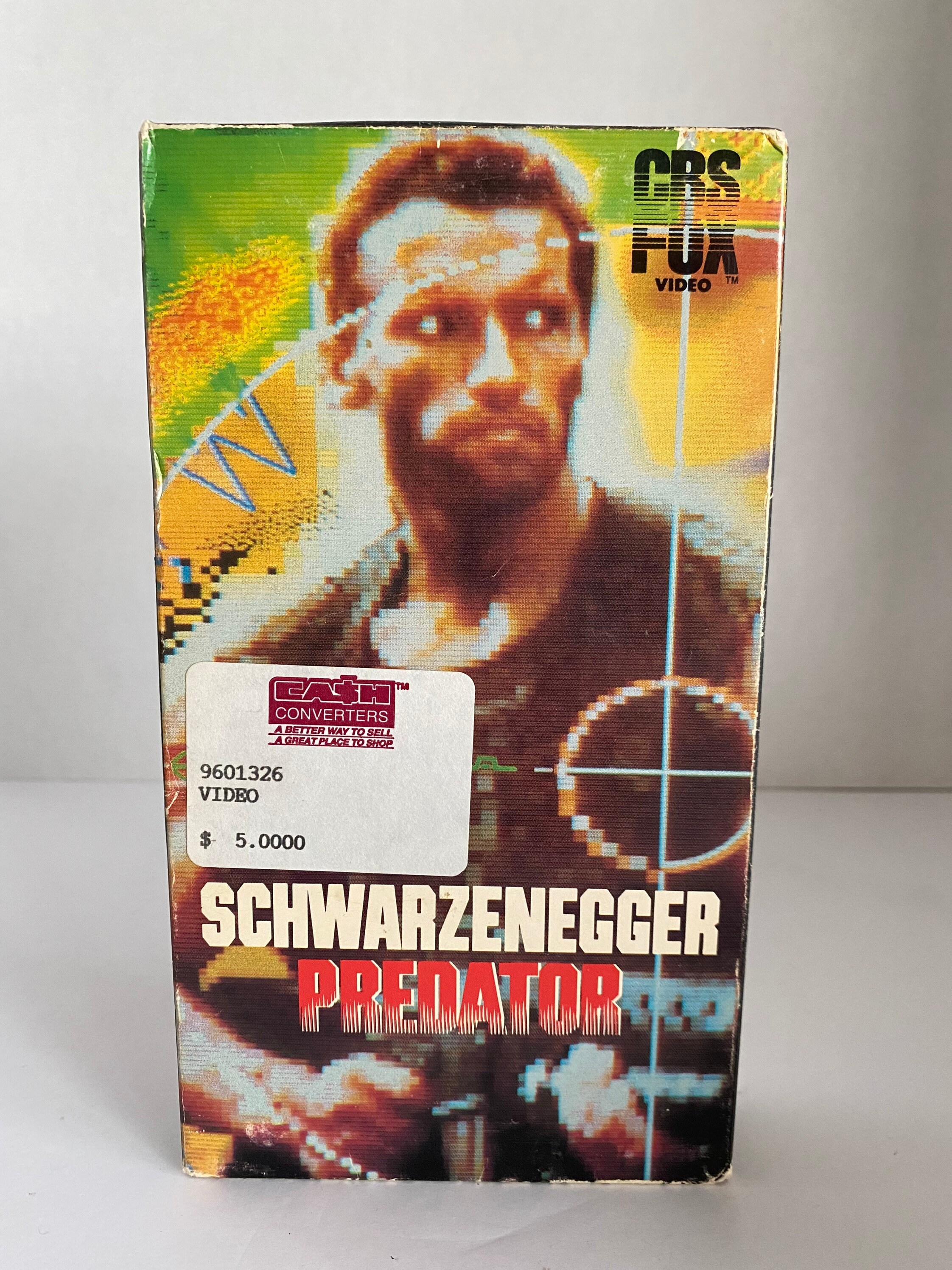 Vintage 1987 Predator VHS Video Tape Arnold Schwarzenegger | Etsy